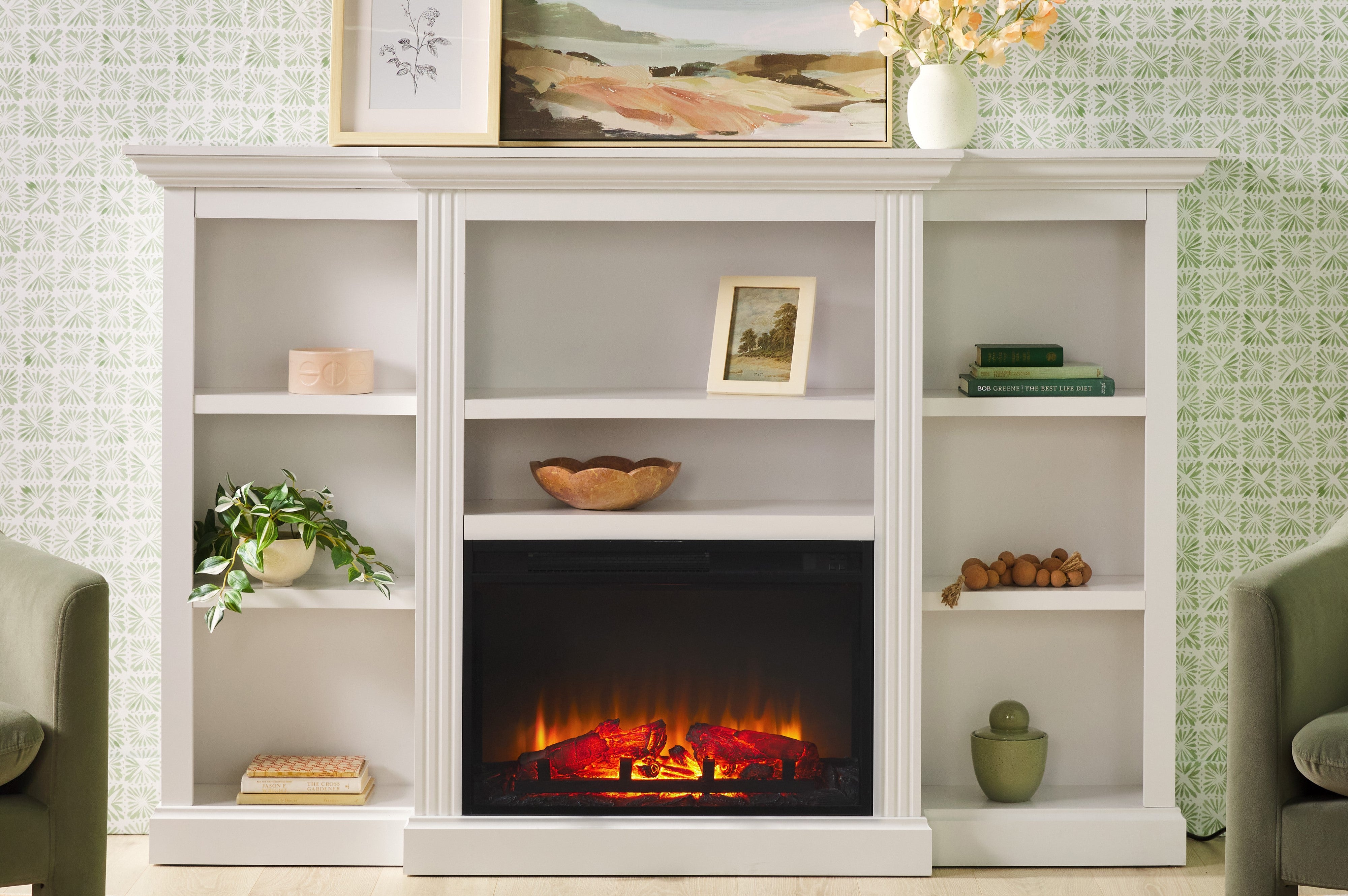 Walker Edison’s new fireplace and dining collection helps budget-consc