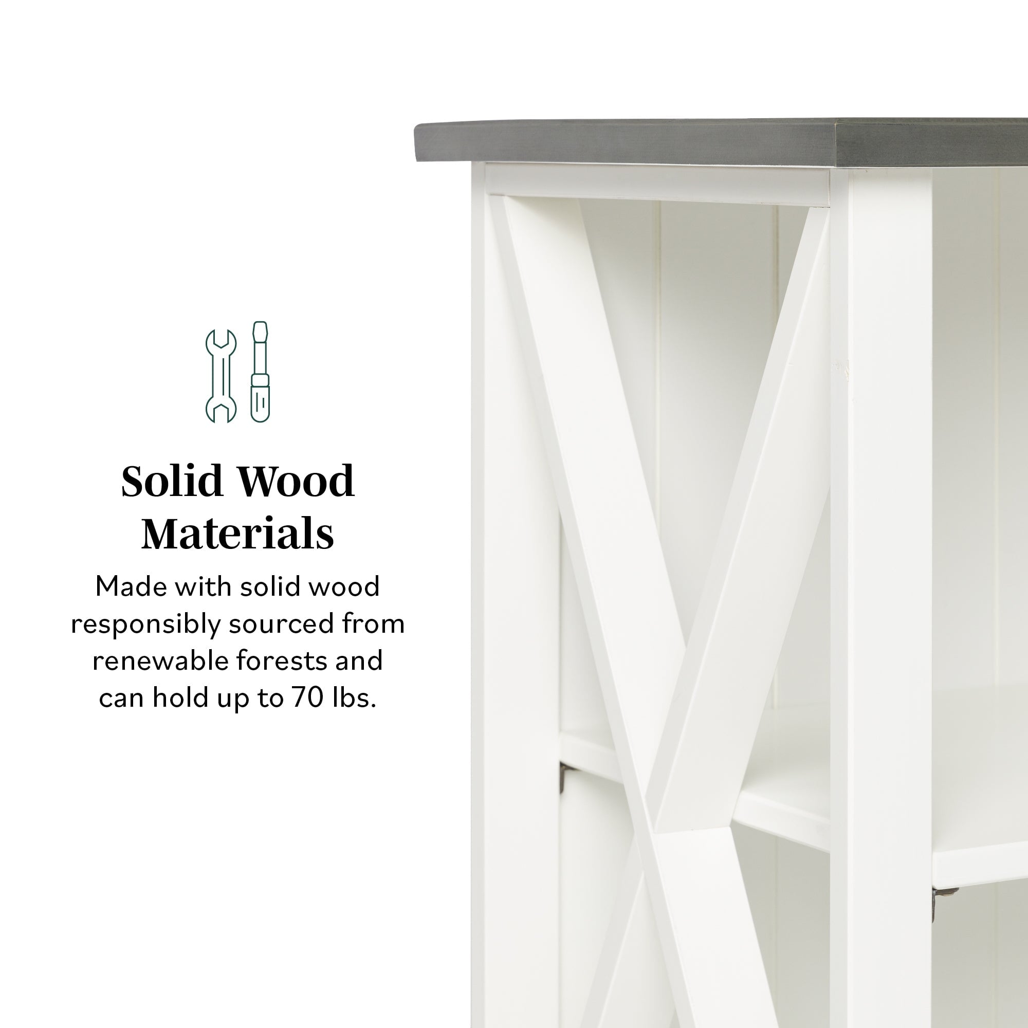 Farmhouse Lucas Shelf – Walker Edison