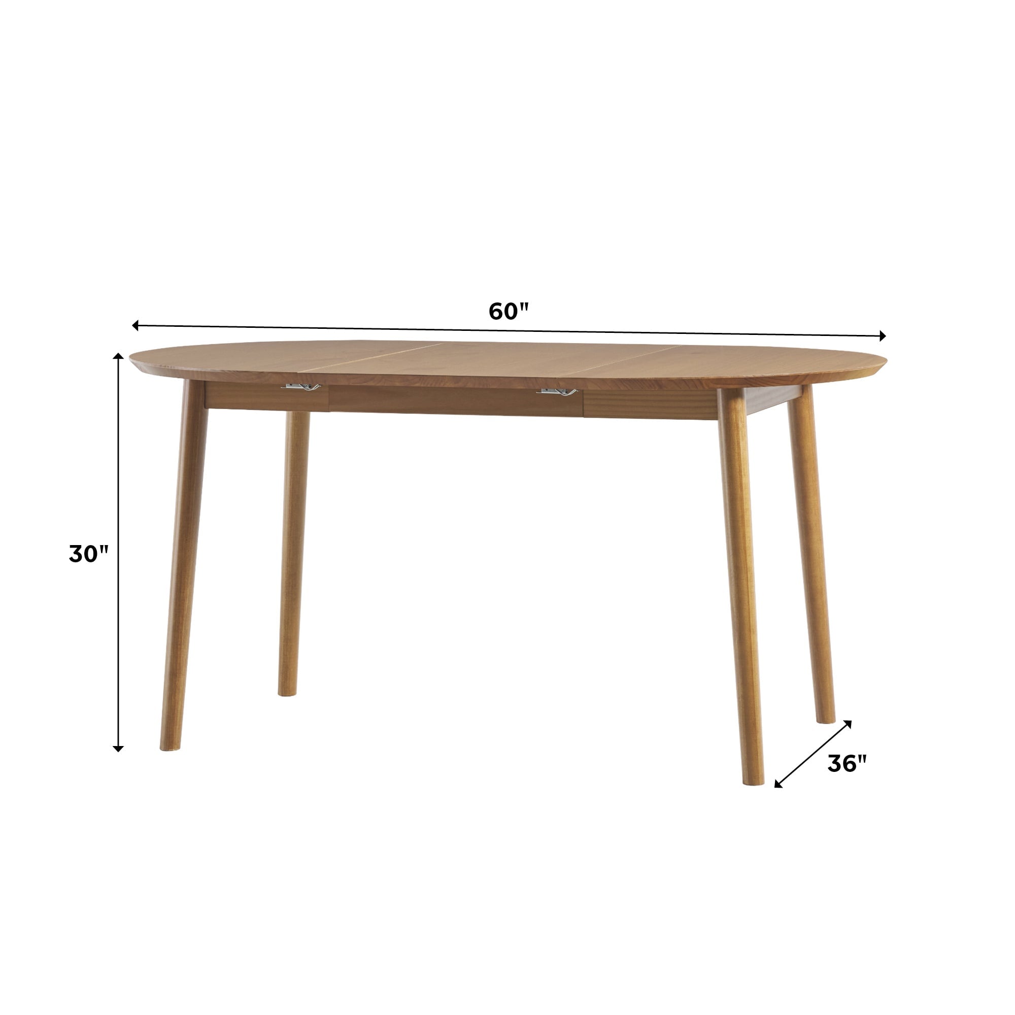 Mid-Century Damsel Extension Dining Table – Walker Edison
