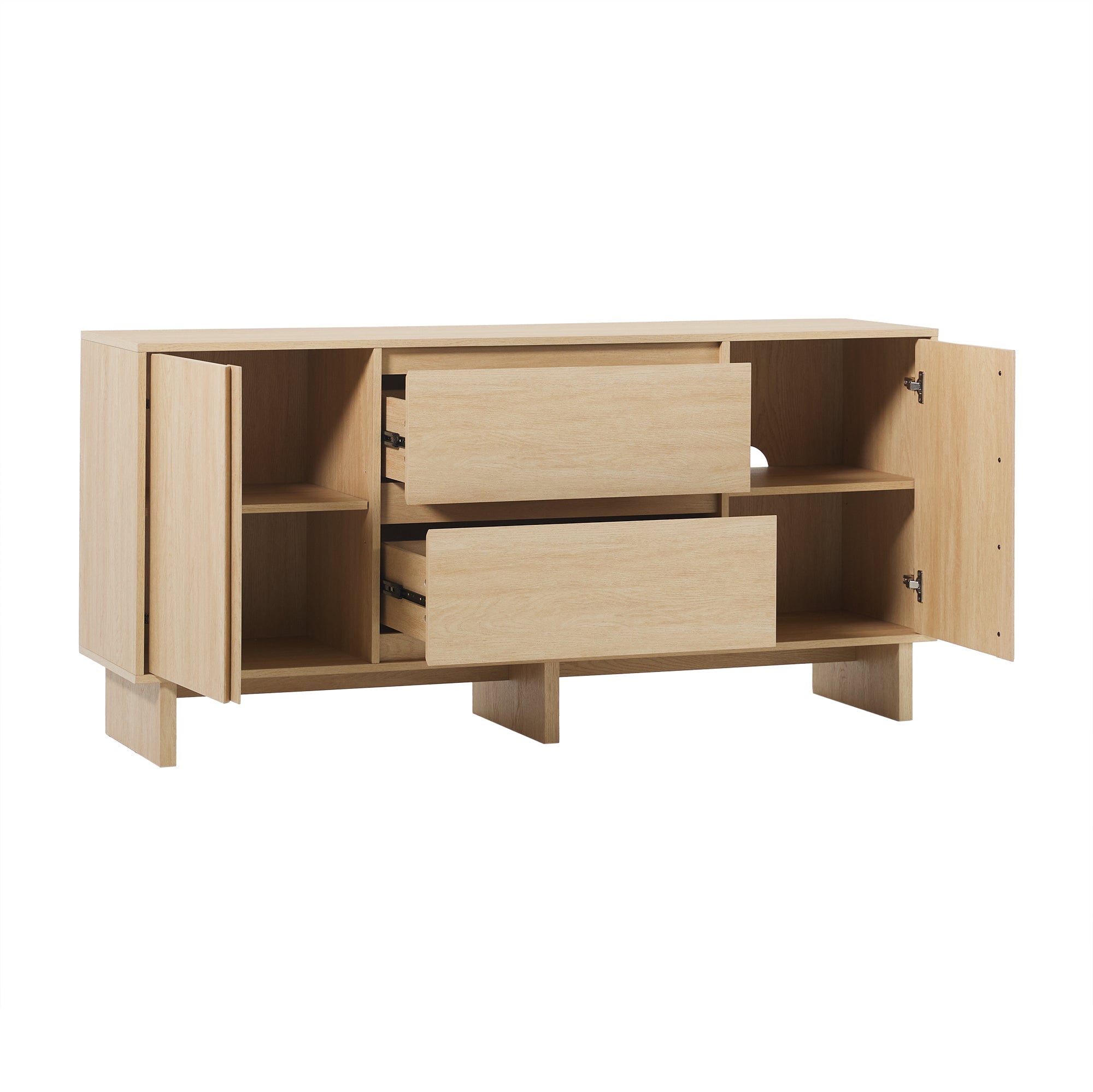 Maja 63" Minimalist Scandi Sideboard / TV Stand – Walker Edison