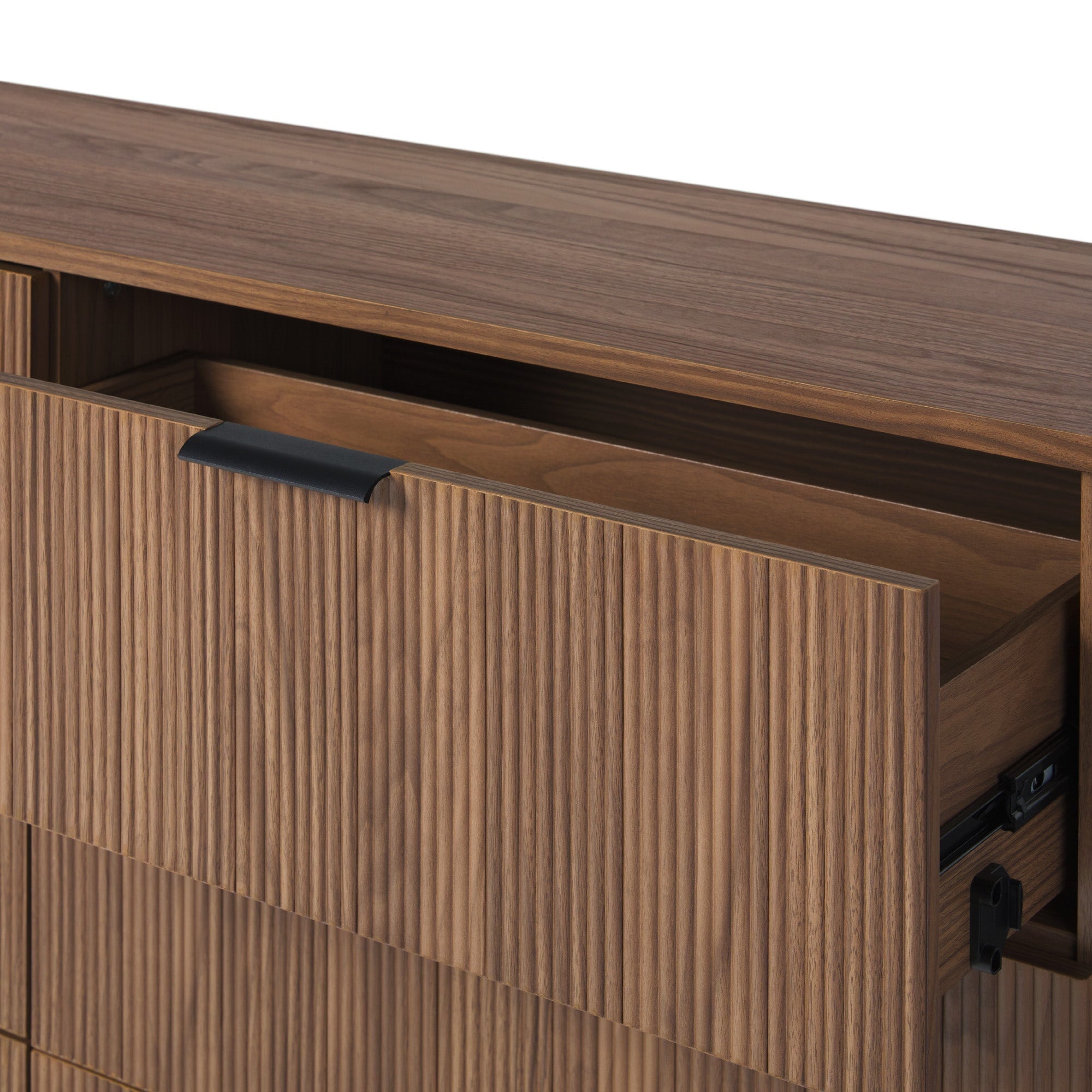 Trendy Reeded Dresser - Scandinavian Dresser – Walker Edison