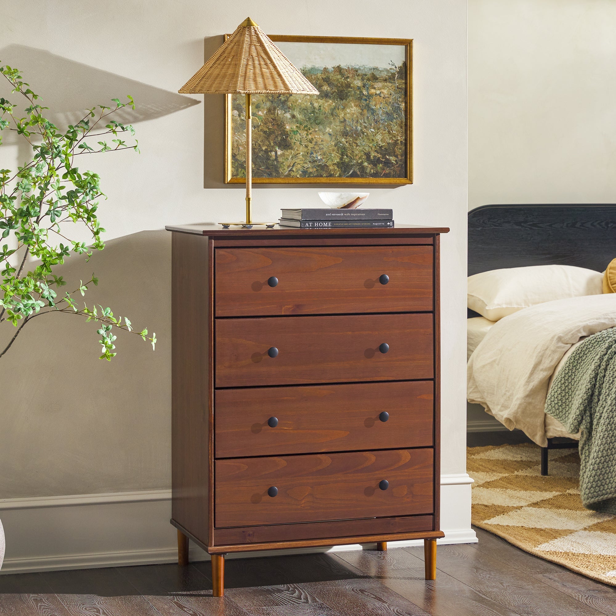 Spencer Solid Wood Transitional Dresser: Timeless Style – Walker Edison