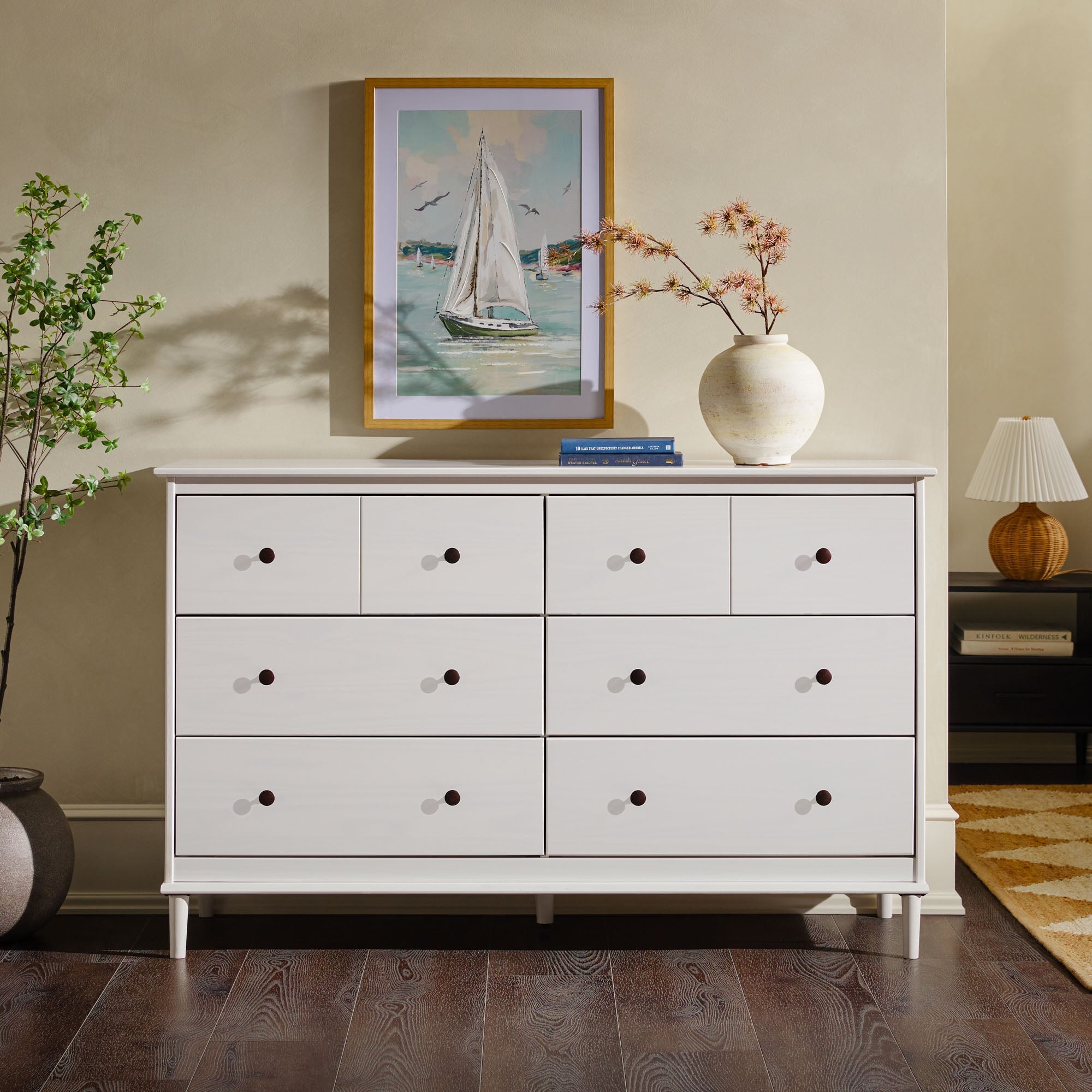 Spencer Solid Wood Transitional Dresser: Timeless Style – Walker Edison