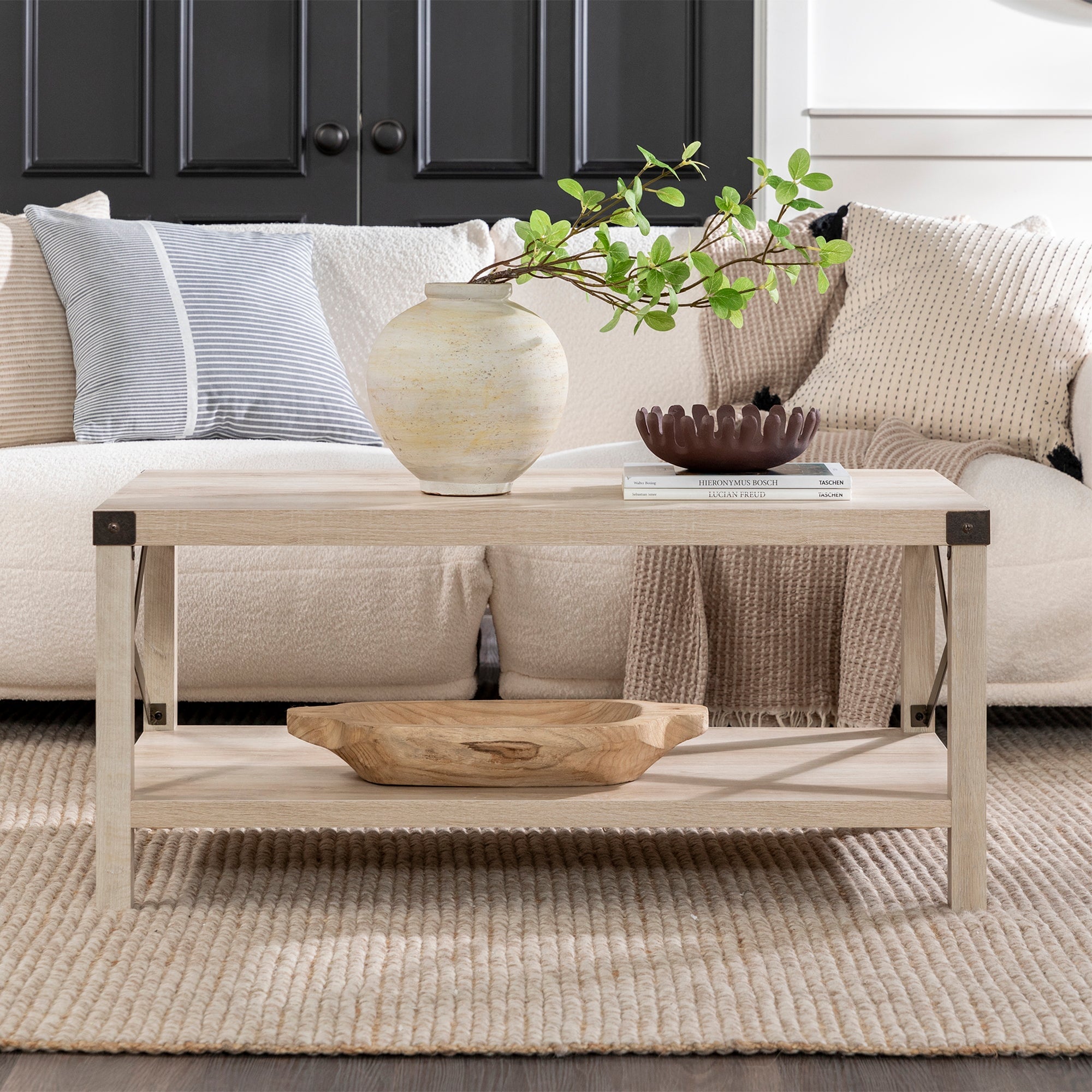 Metal X Coffee Table – Walker Edison