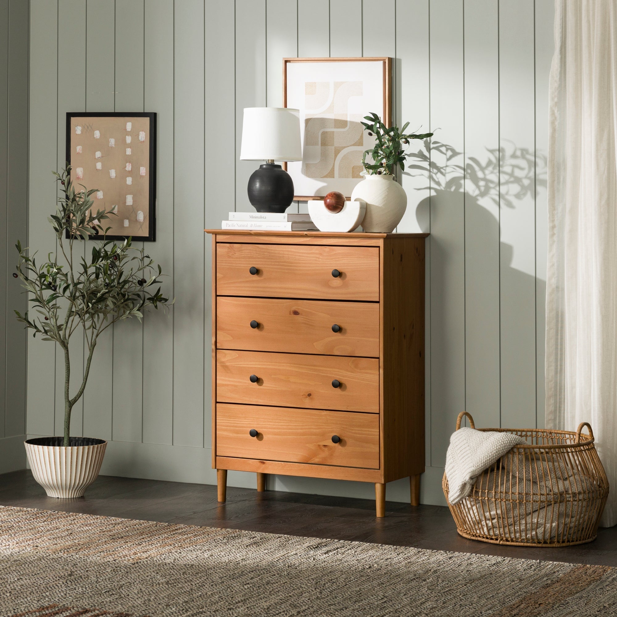 Spencer Solid Wood Transitional Dresser: Timeless Style – Walker Edison