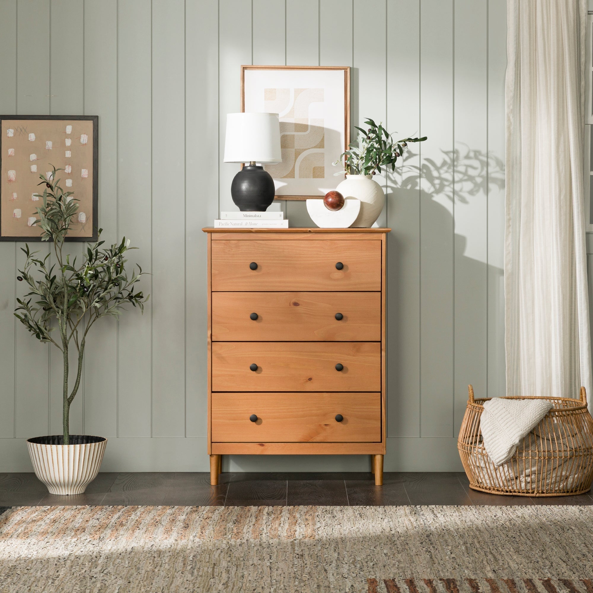 Spencer Solid Wood Transitional Dresser: Timeless Style – Walker Edison