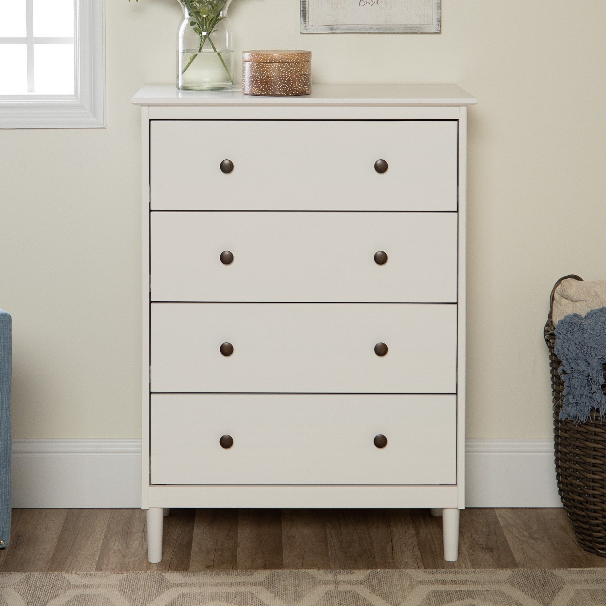 Spencer Solid Wood Transitional Dresser: Timeless Style – Walker Edison
