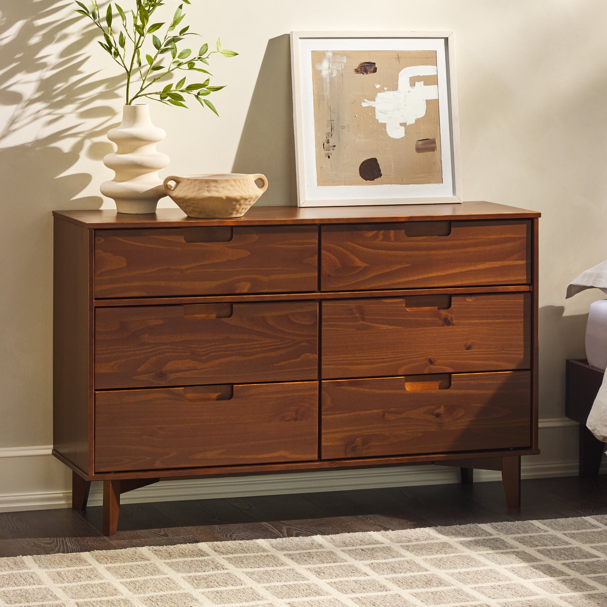 Best Mid-Century Modern Dresser | Solid Wood Collection – Walker Edison