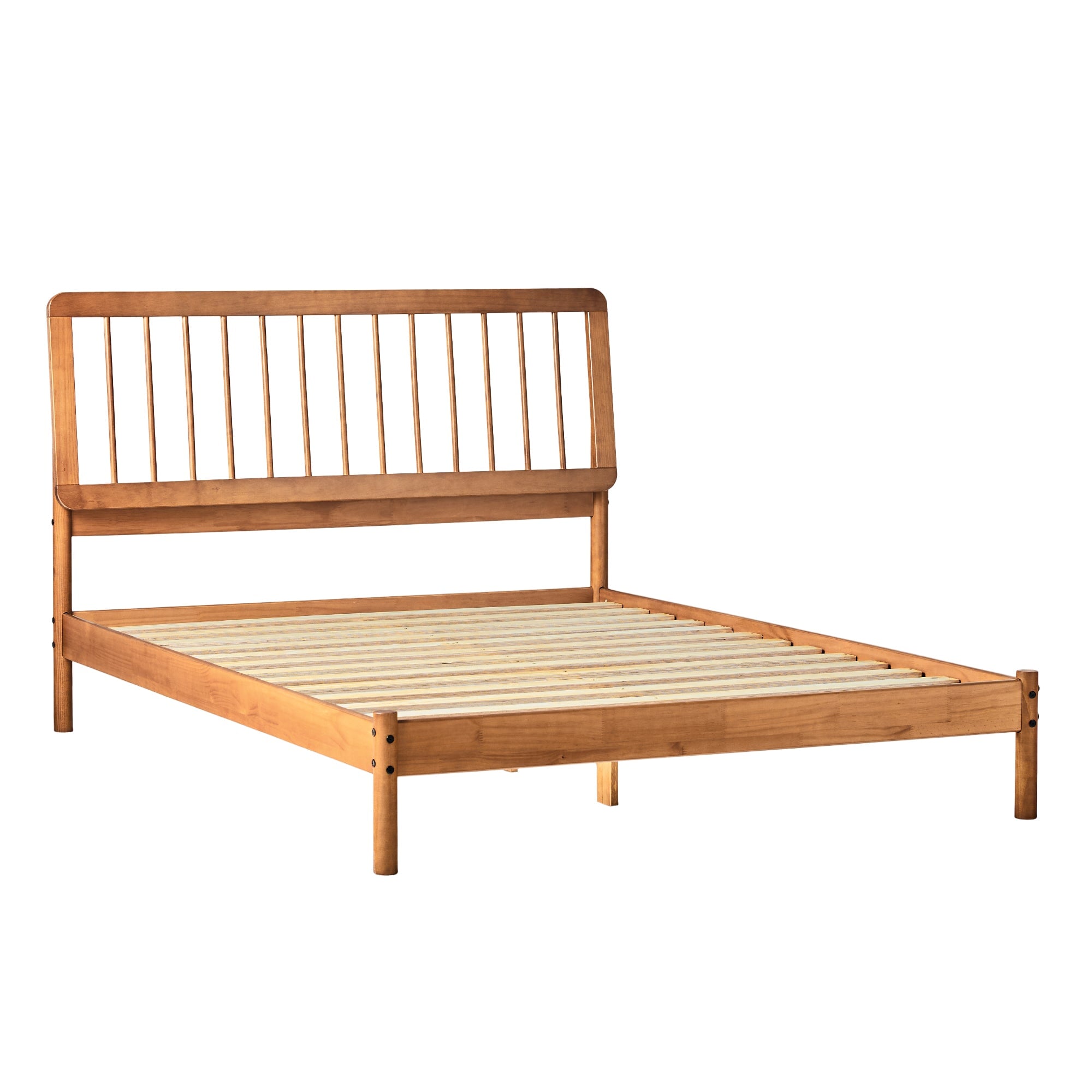 Mid-Century Modern Queen & King Bedframe | Cama Collection – Walker Edison