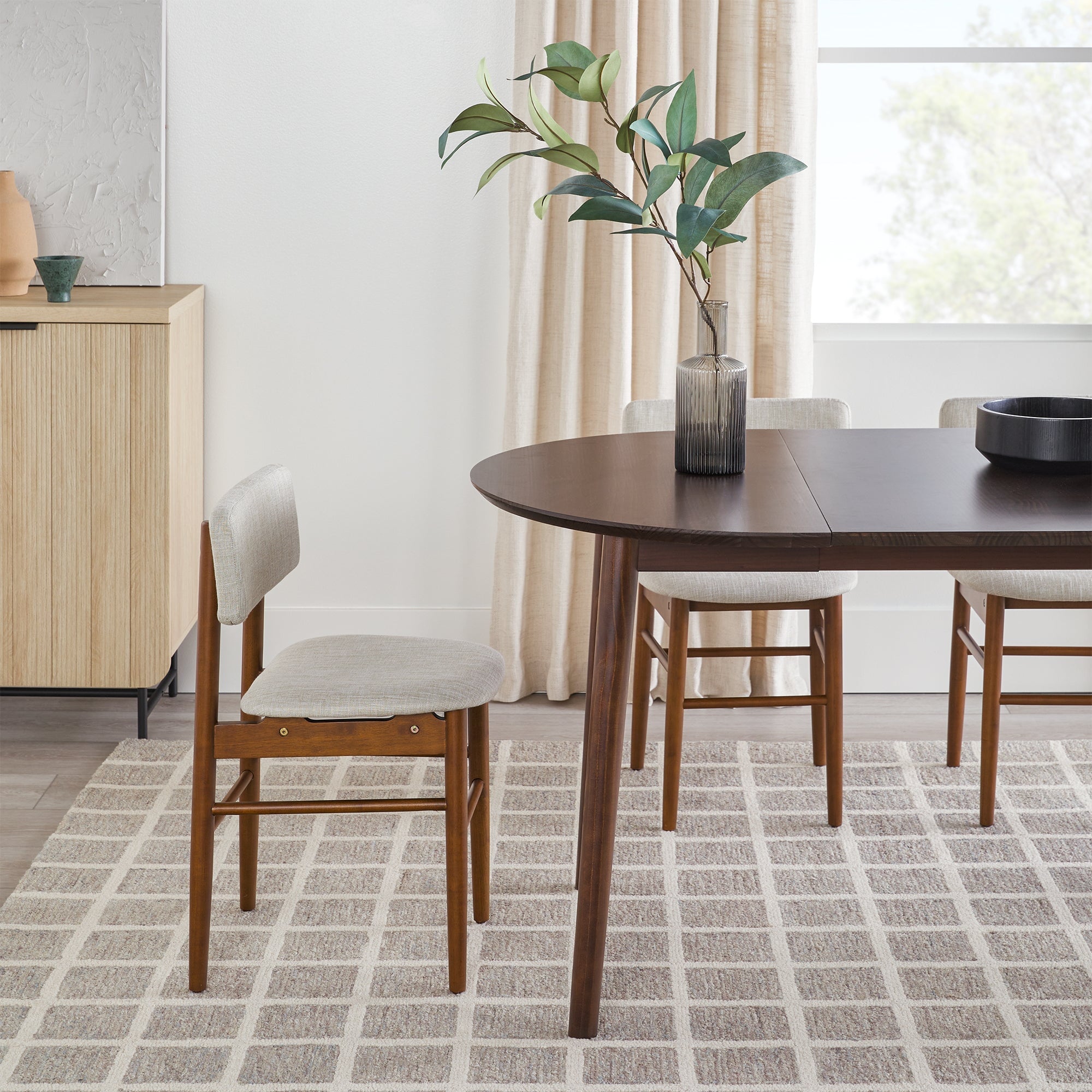 Mid-Century Damsel Extension Dining Table – Walker Edison