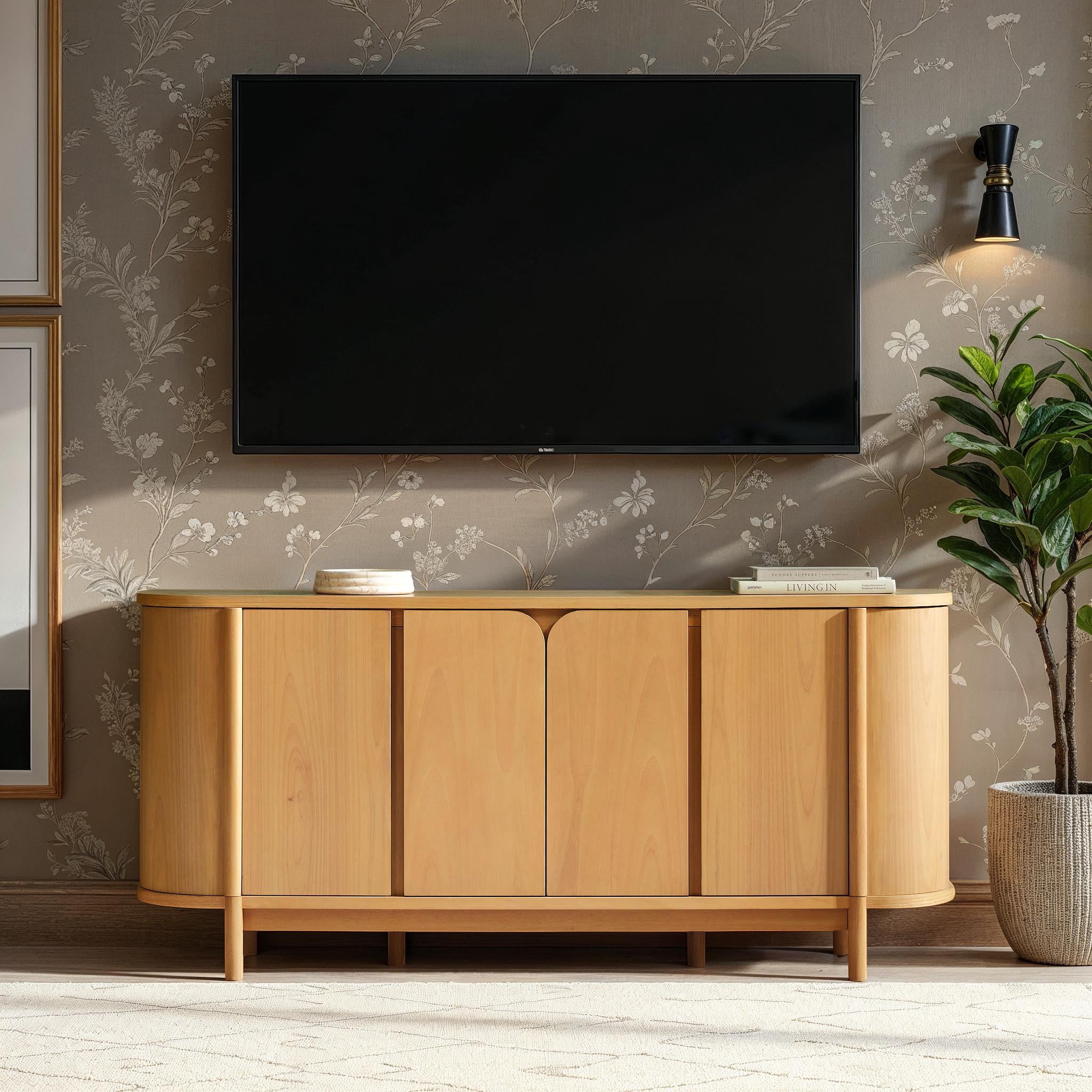 Ezra Dining Collection: Modern Curved Tables, Chairs & Sideboards ...