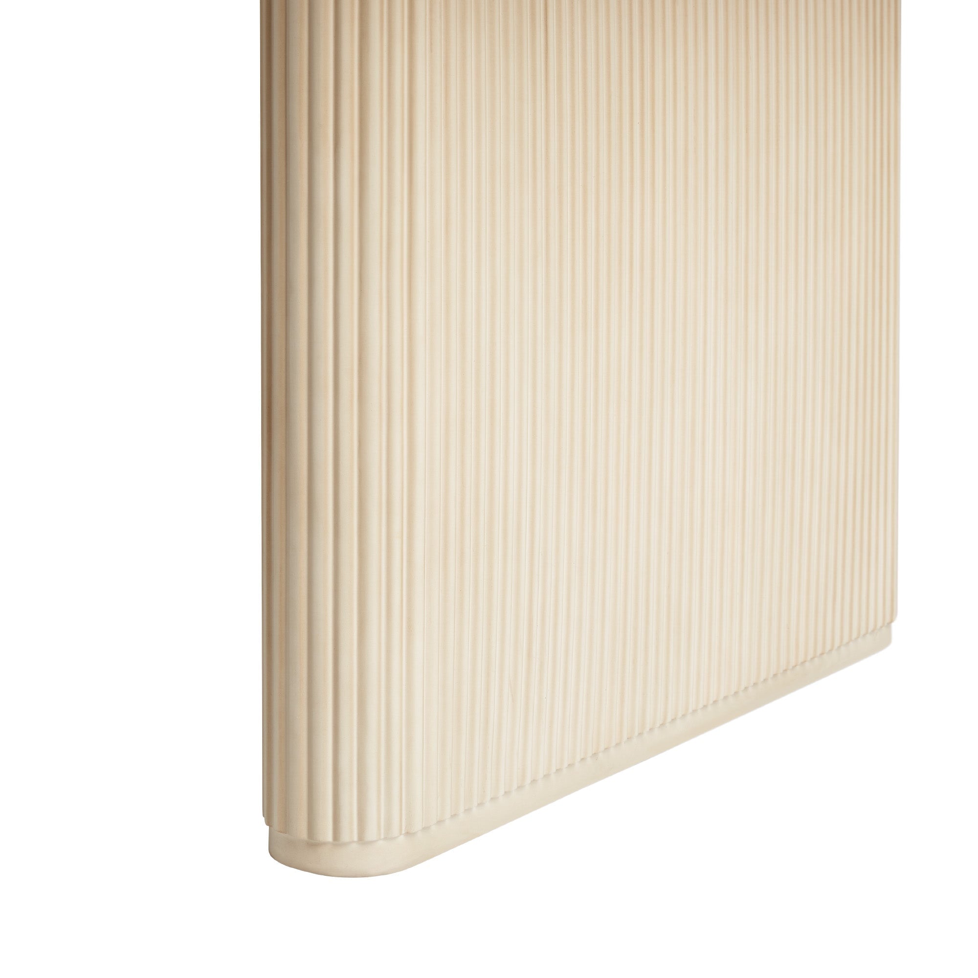 Heath 68" Scandinavian Dining Table with Reeded Base – Walker Edison