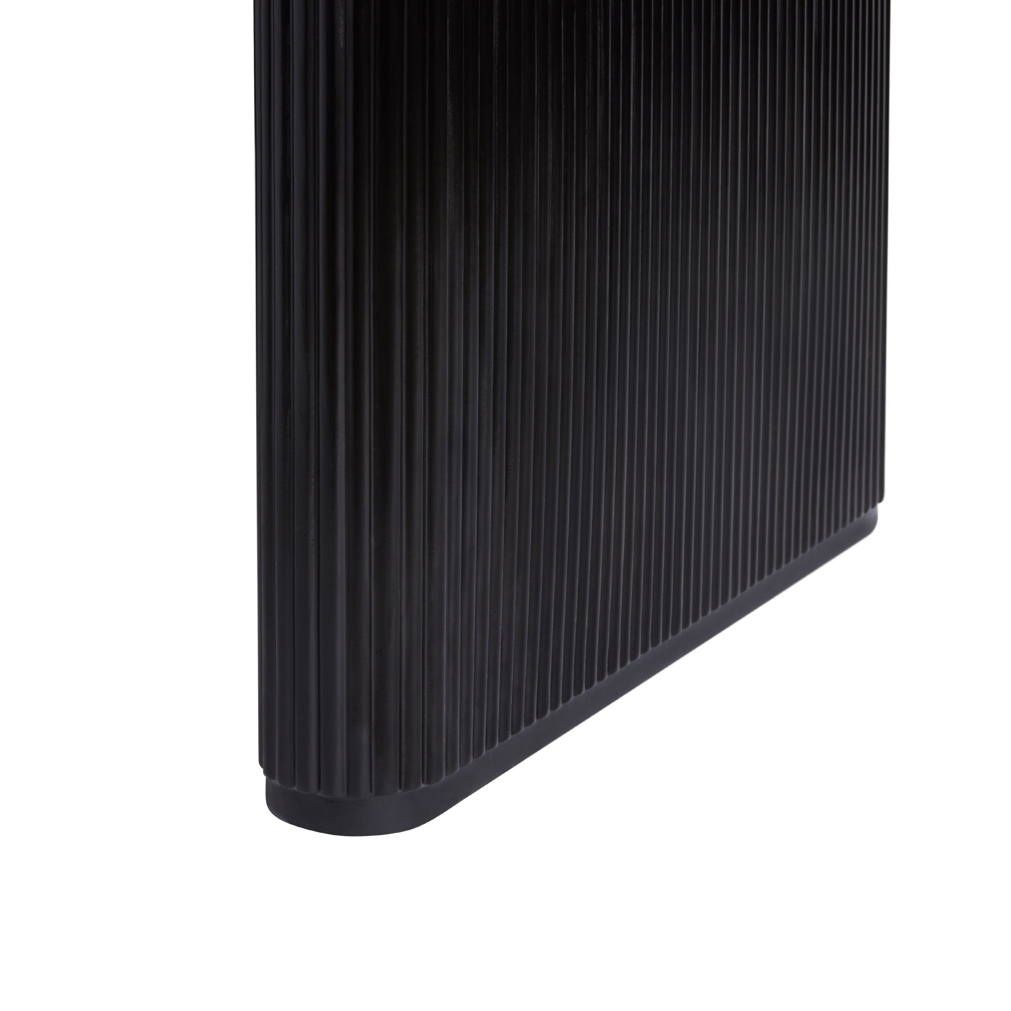 Heath 68" Scandinavian Dining Table with Reeded Base – Walker Edison