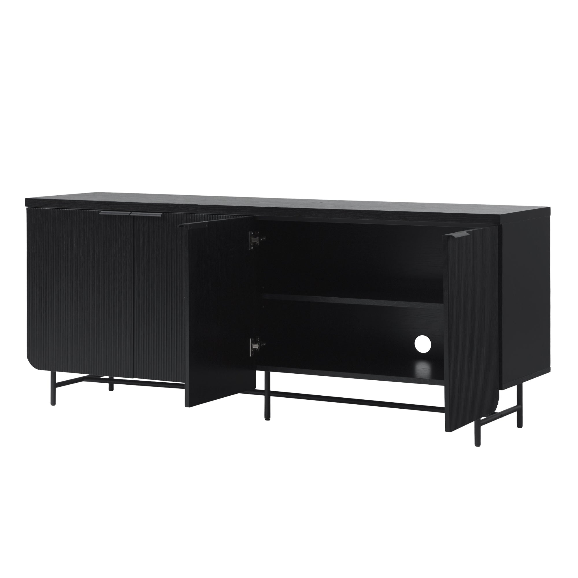 Reema Scandinavian Sideboard Accent Cabinet / TV Stand or Side Table ...