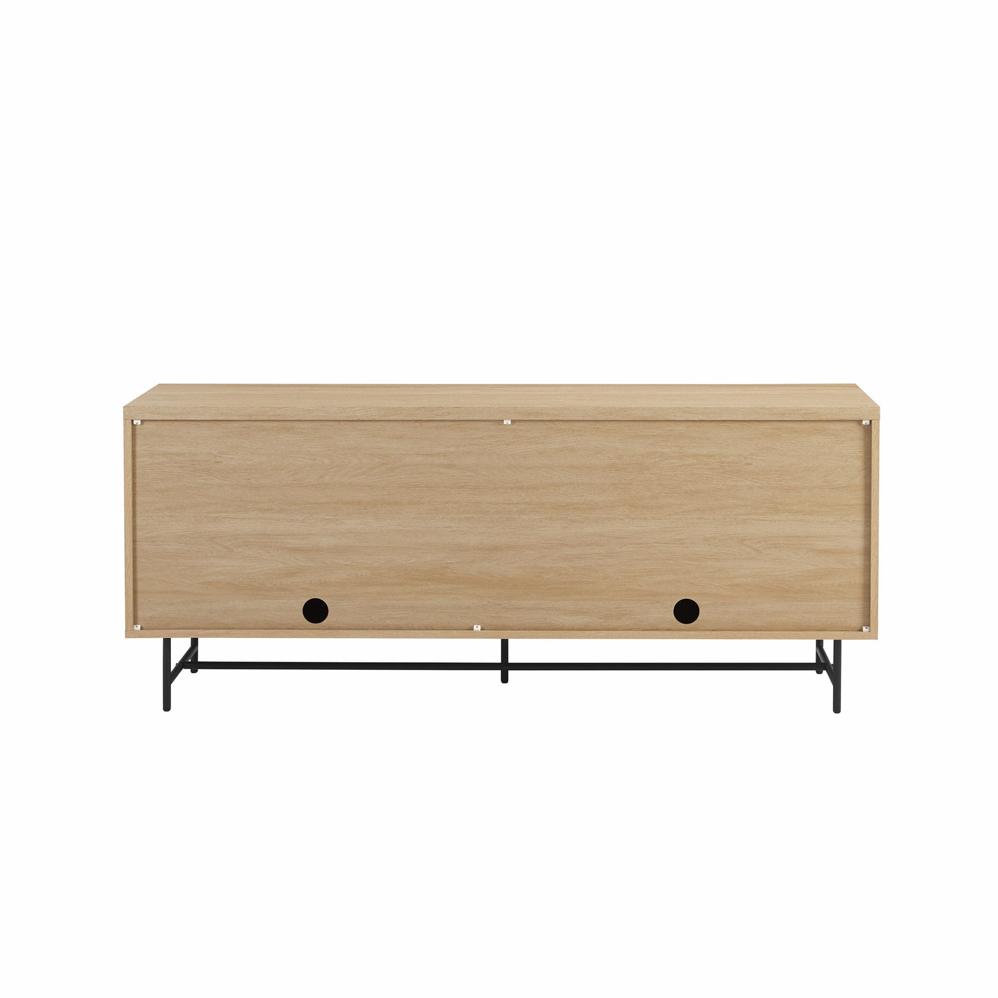 Scandinavian Sideboard Accent Cabinet and Side Table – Walker Edison