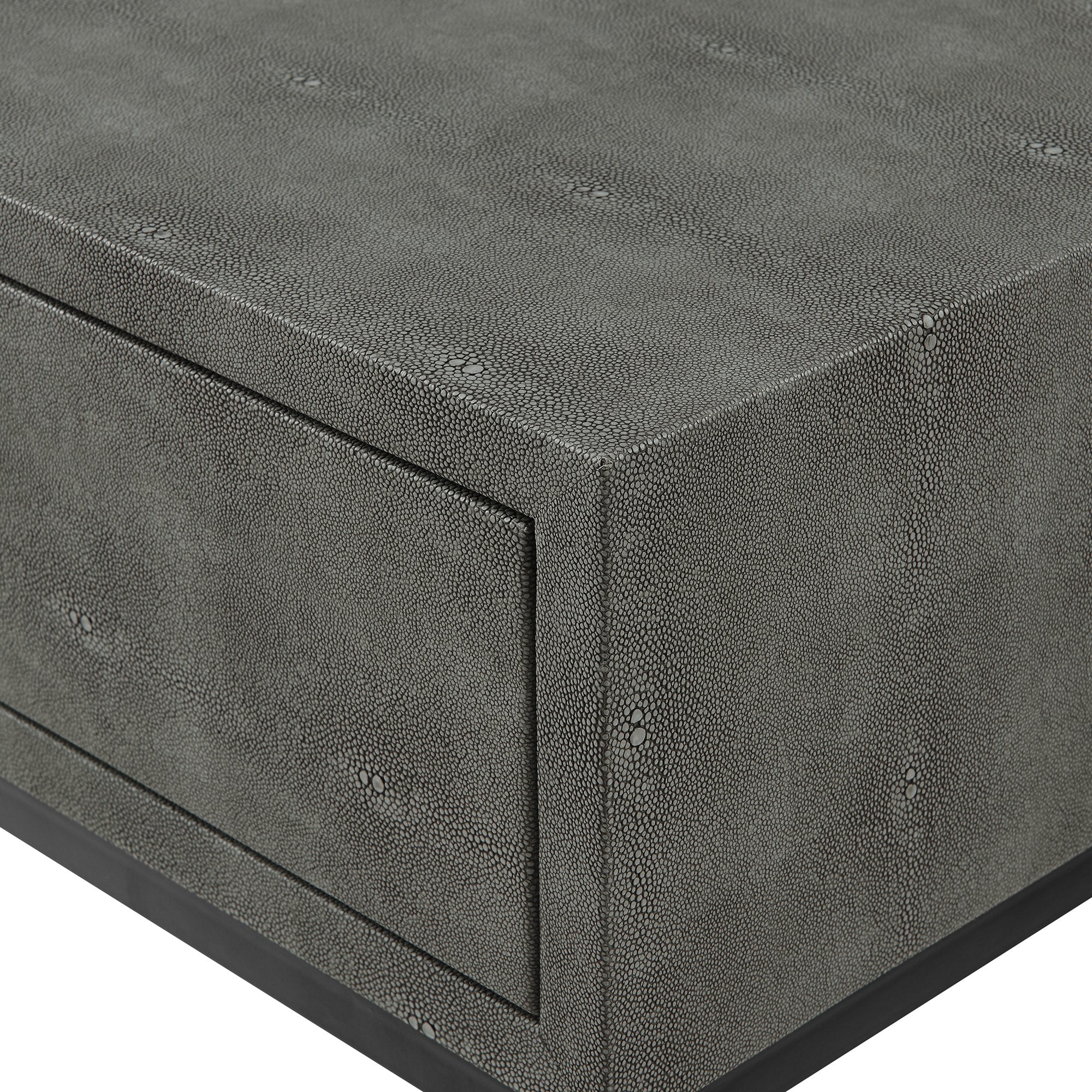 Vetti Faux Shagreen Entry Table – Walker Edison