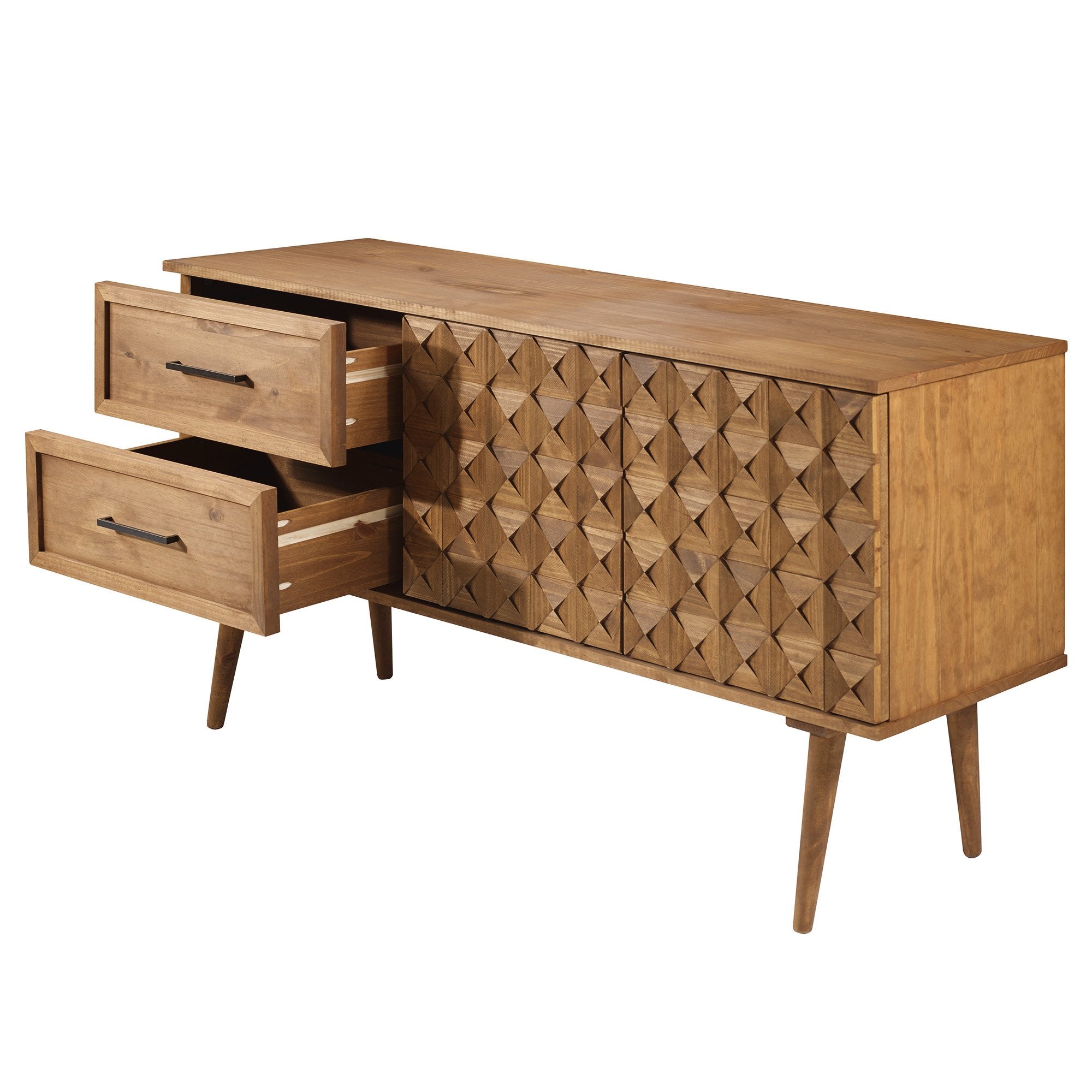 Tessa Solid Wood Prism Sideboard – Walker Edison